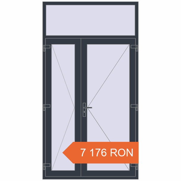 geam termopan 140x260 preț REHAU EURO-DESIGN 60 173217