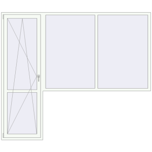 geam termopan 275x235 preț REHAU EURO-DESIGN 70 481979