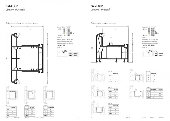 geam termopan 120x120 preț REHAU SYNEGO MD 482590